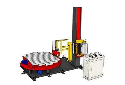 PW-1223ARD Heavy Duty Fully Automatic Pallet Wrapper for Packway Inc.