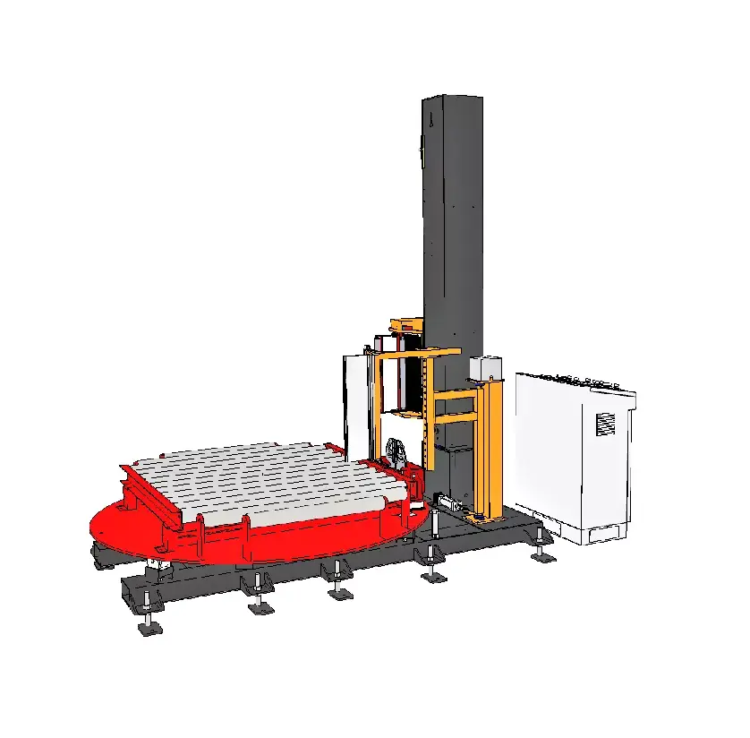 PW-2021RHAR Heavy Duty Fully Automatic Pallet Wrapper for Packway Inc.